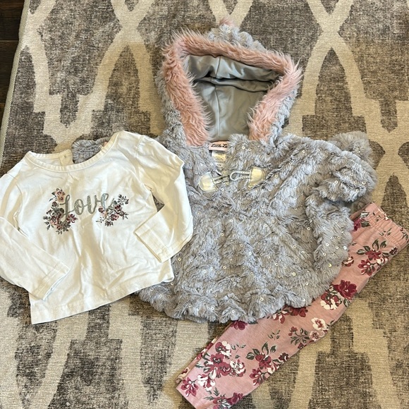 Little Lass | Matching Sets | Little Lass 2m Poncho With Matching Shirt ...